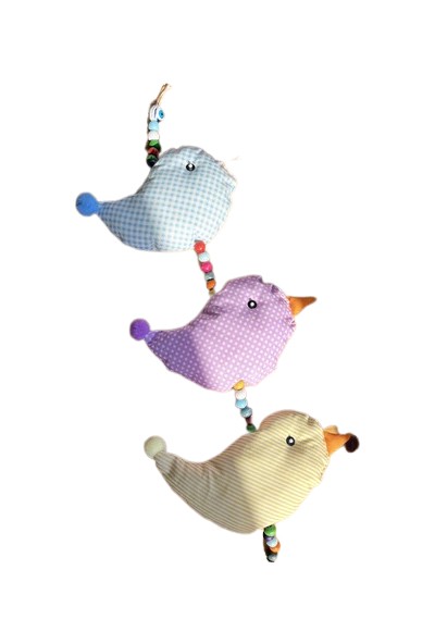 Kristal Aksesuar Bereket - Bolluk - Şans - Kısmet Kuşu Renkli El Yapımı Dekor Ürünü