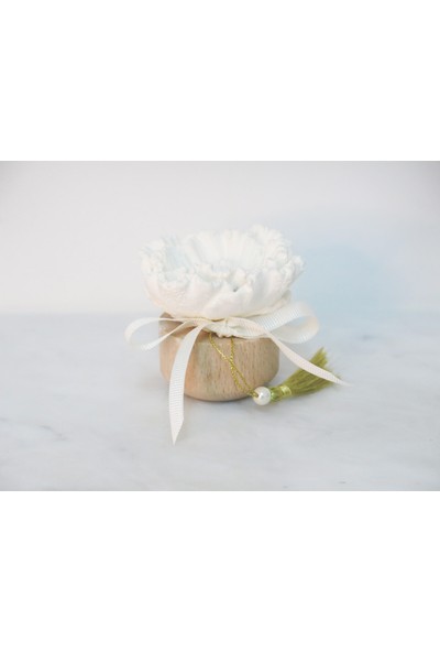 Missi Wedding White Jasmine Kokulu Ahşap Kaideli Şakayık Taş Hediye Seti Missi Wedding White Jasmine Kokulu Ahşap Kaideli Şakayık Taş Hediye Seti