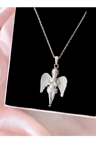 Alâ Silver Jewellery Melek Tasarım 925 Ayar Gümüş Kolye Alâ Silver Jewellery Melek Tasarım 925 Ayar Gümüş Kolye