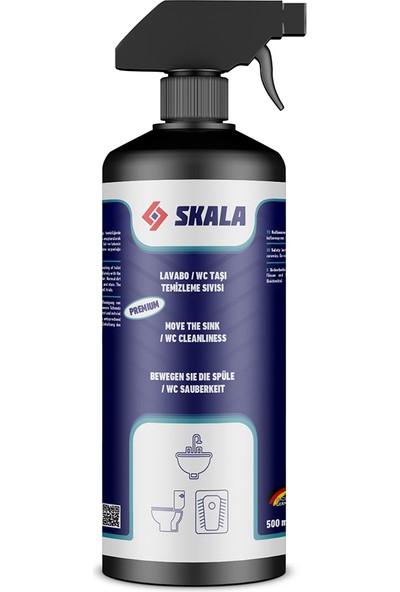 Skala Lavabo - Wc Taşı Temizleme Sıvısı Premium 500 ml