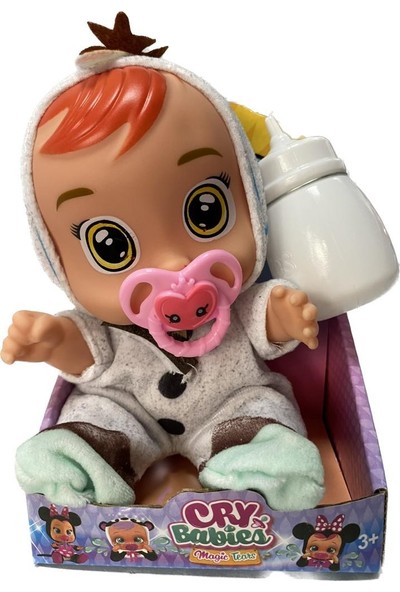 Gıochı Prezıosı Cry Babies Sesli Emzikli Biberonlu Ağlayan Bebeğim Gıochı Prezıosı Cry Babies Sesli Emzikli Biberonlu Ağlayan Bebeğim
