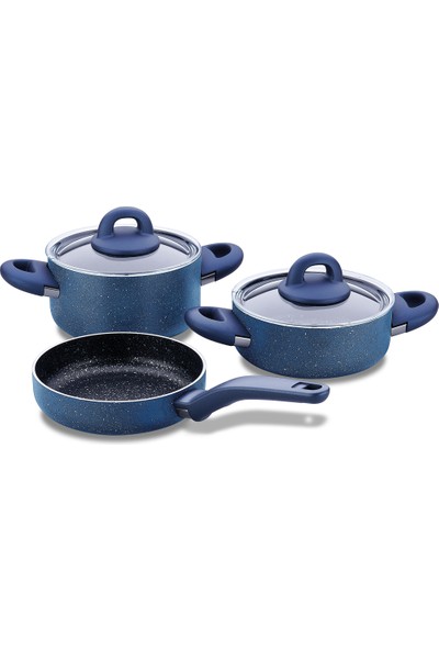 Korkmaz Bella Granit 5 Parça Azura Tencere Seti Korkmaz Bella Granit 5 Parça Azura Tencere Seti