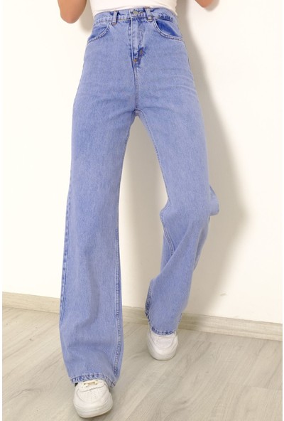 Gunkes Palazzo Kot Pantolon Açıkmavi - 9661.925. Gunkes Palazzo Kot Pantolon Açıkmavi - 9661.925.