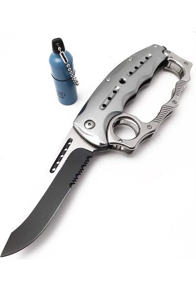 Supertrend 22 cm Oto Komple Çelik Çakı Bıçak Set Supertrend 22 cm Oto Komple Çelik Çakı Bıçak Set