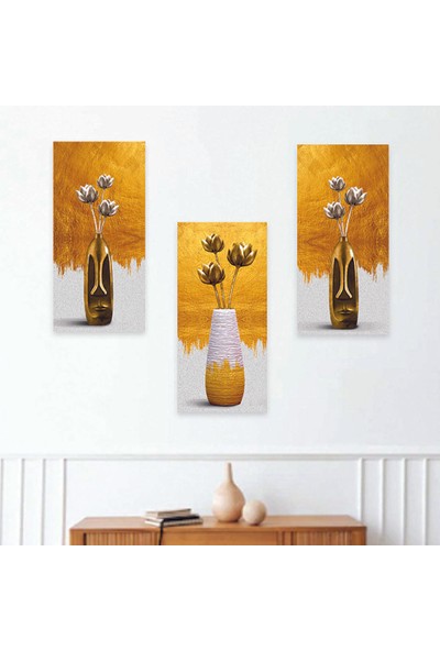 Sepet Yıldızı 3'lü Kanvas Tablo Saksı ve Çiçekler Kanvas Tablo Sepet Yıldızı 3'lü Kanvas Tablo Saksı ve Çiçekler Kanvas Tablo