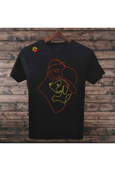 Köpek Sevgisi Tshirt(Köpekli Tişört )Sevgililer Günü Tişört Love Köpek Sevgisi Tshirt(Köpekli Tişört )Sevgililer Günü Tişört Love