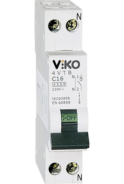 Viko 63 Amper Otomatik Sigorta - B Tipi 1X63 Viko 63 Amper Otomatik Sigorta - B Tipi 1X63