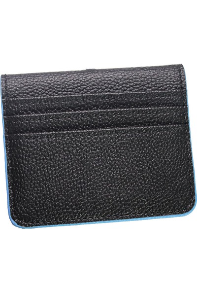 BY Collection Vegan Suni Deri Kartlık Cüzdan | Siyah – Unisex BY Collection Vegan Suni Deri Kartlık Cüzdan | Siyah – Unisex