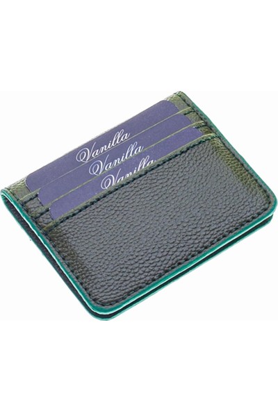 BY Collection Vegan Suni Deri Kartlık Cüzdan | Haki – Unisex BY Collection Vegan Suni Deri Kartlık Cüzdan | Haki – Unisex