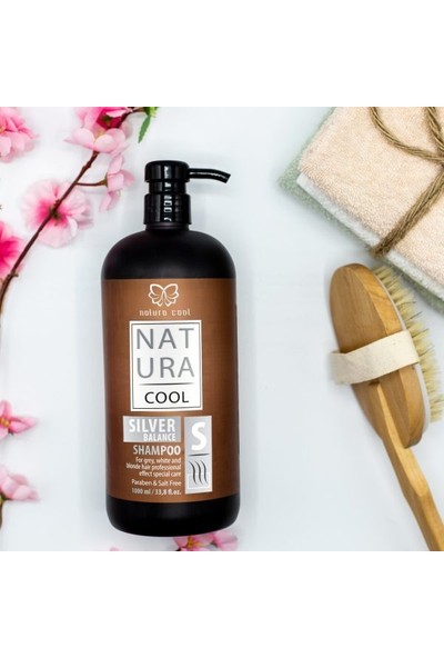 Natura Cool Silver Saç Bakım Şampuanı 1000 ml Natura Cool Silver Saç Bakım Şampuanı 1000 ml