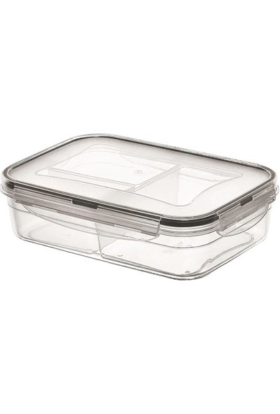 Vatoz Buffer® 3 Bölmeli Kilitli Kapaklı 1 Litre Erzak Saklama Kabı LC-510 Vatoz Buffer® 3 Bölmeli Kilitli Kapaklı 1 Litre Erzak Saklama Kabı LC-510
