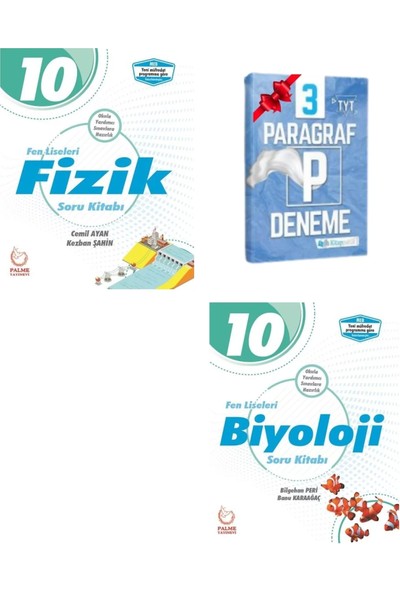 10. Sınıf Fen Liseleri Fizik Biyoloji Soru Kitabı 10. Sınıf Fen Liseleri Fizik Biyoloji Soru Kitabı