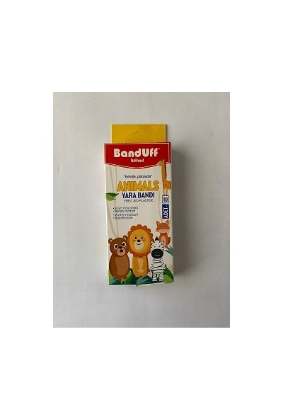 Banduff Anımals Yara Bandı 10'lu 5 Paket Banduff Anımals Yara Bandı 10'lu 5 Paket