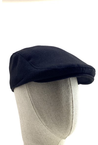 Göreme Aksesuar Lastikli Siyah Kışlık Yün Kasket