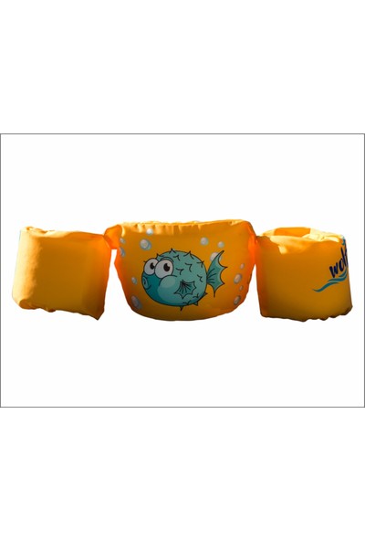 Wolfy Myswim Yüzdürme Yardımcısı Balon Balığı-Sarı Wolfy Myswim Yüzdürme Yardımcısı Balon Balığı-Sarı
