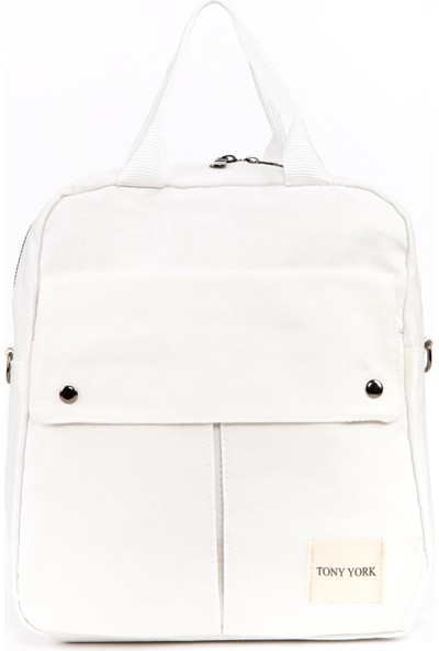 BAGzy Scooby Keten Sırt ve Kol Çantası BAGzy Scooby Keten Sırt ve Kol Çantası