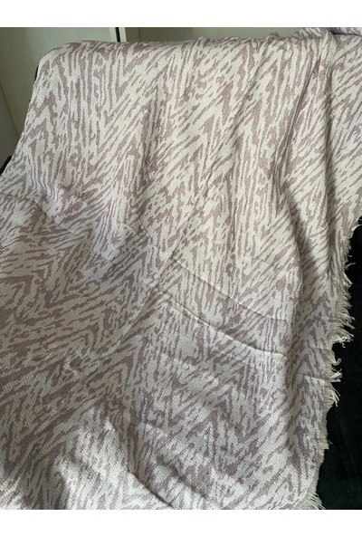 Taşan Tekstil Çok Amaçlı Koltuk Örtüsü - Lila