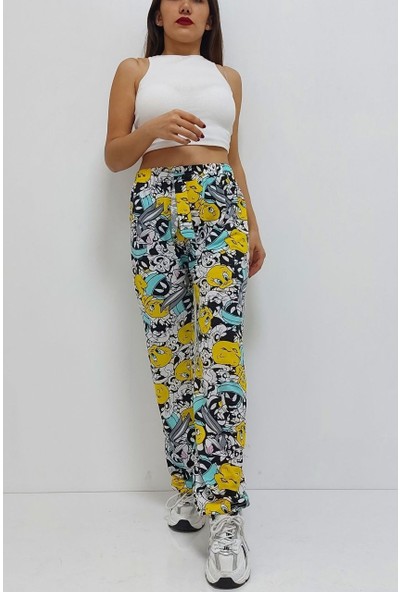 Daha Yok Mu Dijital Baskılı Pijama Altı Daha Yok Mu Dijital Baskılı Pijama Altı
