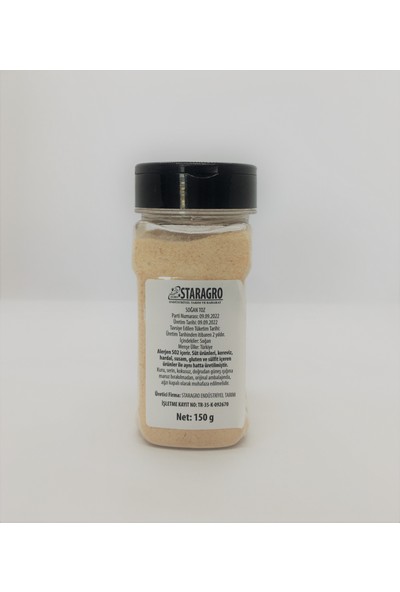 Staragro Soğan Tozu (Onion Powder) 150 gr