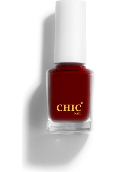 Chic Nail Koyu Kırmızı Oje Hollywood Red 101 Chic Nail Koyu Kırmızı Oje Hollywood Red 101