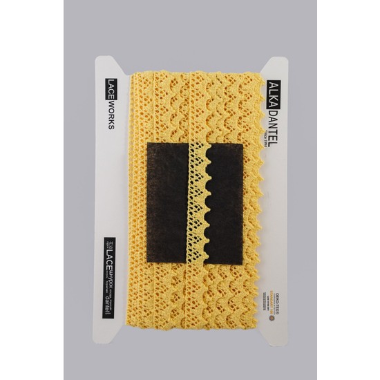 Alka Dantel Merserize Kopanaki 10 Metre 901 Merserize Yellow Fiyatı