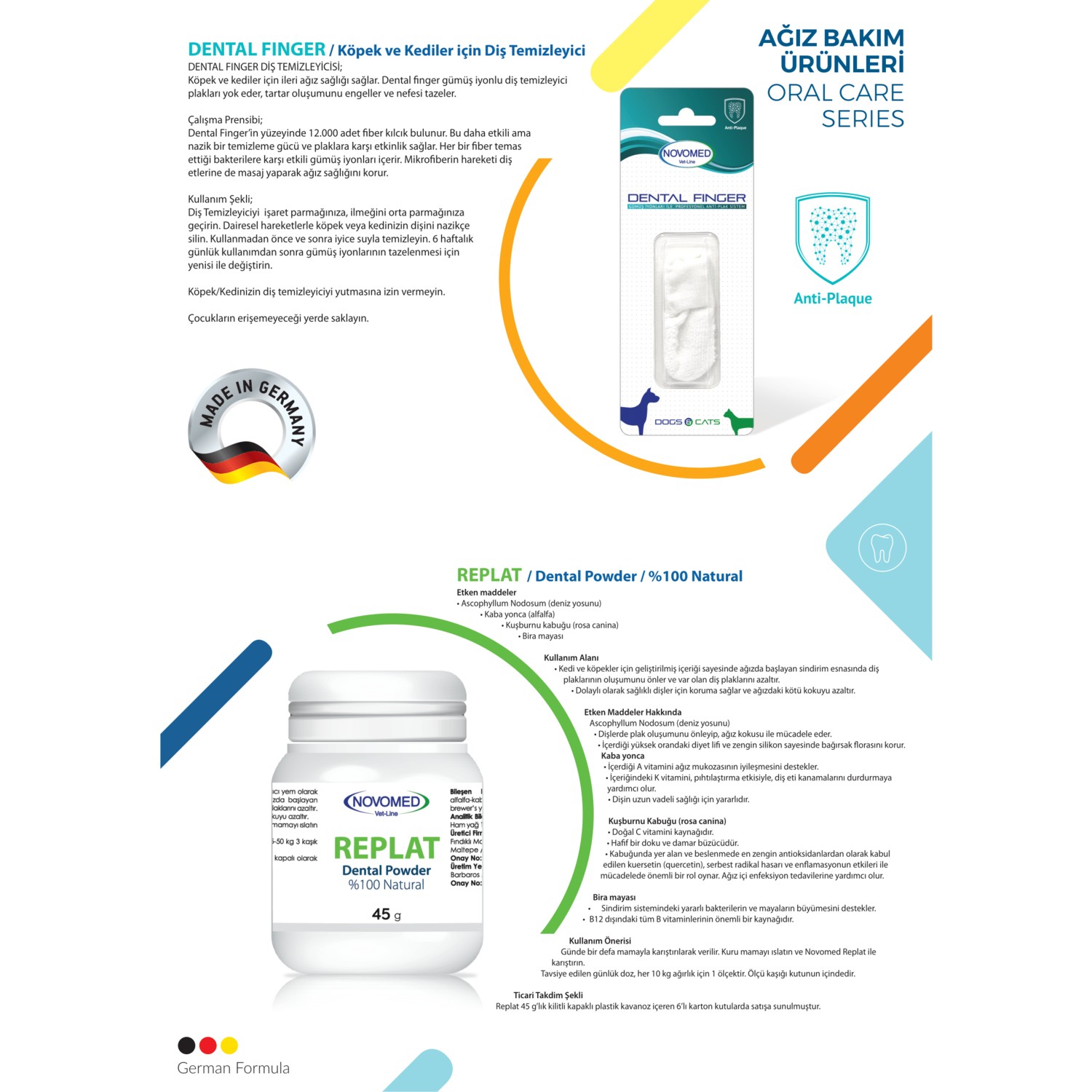 Novomed Novomed-Replat Kedi ve Köpek Ağız Kokusu Engelleyici Fiyatı