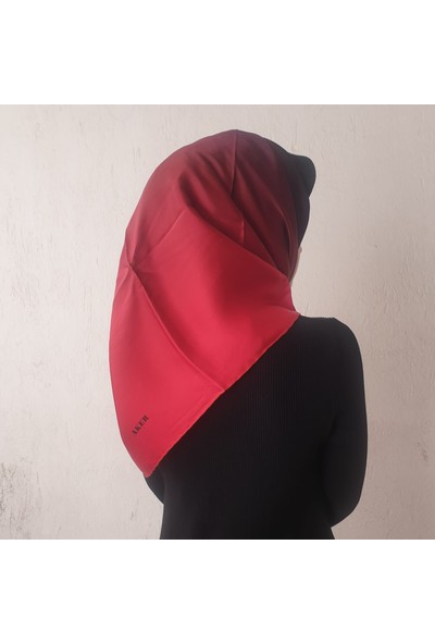 Aker Degrade Saf Ipek Eşarp