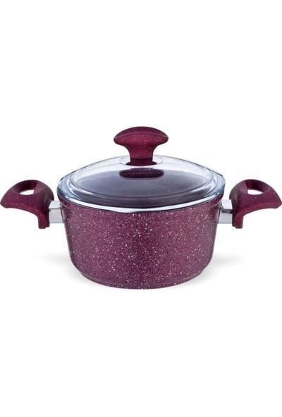 Granıtte Mor Derin Tencere 16CM Granıtte Mor Derin Tencere 16CM