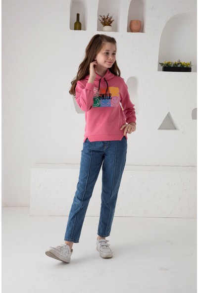 Epaavm Baskılı Kapşonlu Çocuk Sweat