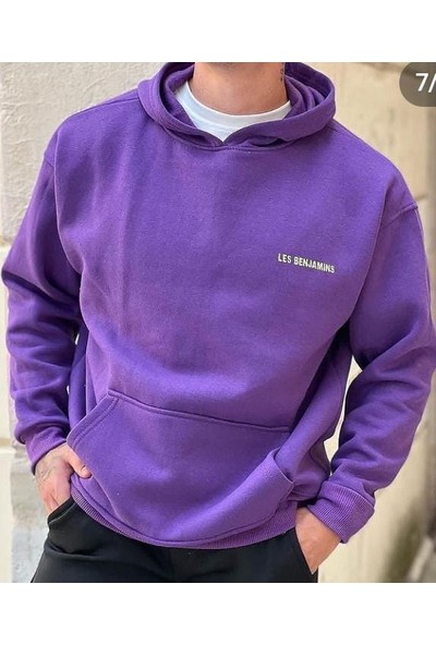 MAN Oversize Les Baskılı Kapişonlu 3 Iplik %100 Pamuk Sweatshirt MAN Oversize Les Baskılı Kapişonlu 3 Iplik %100 Pamuk Sweatshirt