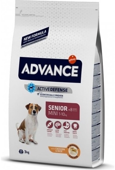 Advance Dog Mını Senıor 3 kg