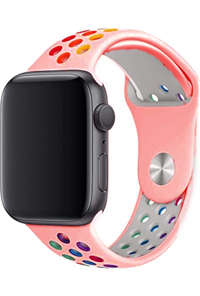 Microcase Amazfit Gts 2 Mini 40MM Için Delikli Silikon Kordon Kayış - KY12 Microcase Amazfit Gts 2 Mini 40MM Için Delikli Silikon Kordon Kayış - KY12