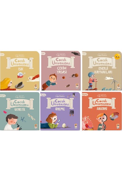 Çocuk Üniversitesi 6 Kitap Set