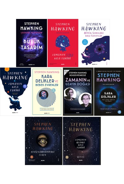 Stephen Hawking 9 Kitap Set Stephen Hawking 9 Kitap Set