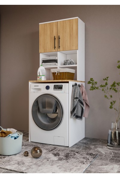 Sevenpal Mobilya Lara 4 Kapaklı 5 Bölmeli Dolap Sevenpal Mobilya Lara 4 Kapaklı 5 Bölmeli Dolap