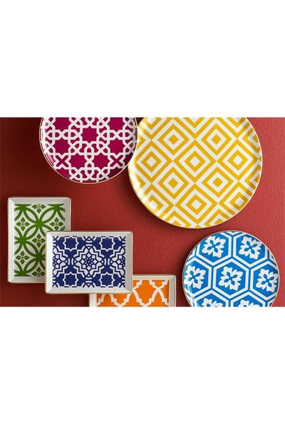 Porland Morocco 18 Parça 6 Kişilik Ikram ve Kahval Porland Morocco 18 Parça 6 Kişilik Ikram ve Kahval