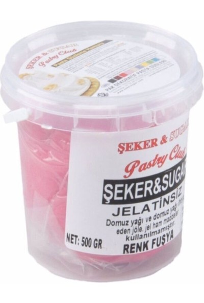 Şeker & Sugar Şeker Hamuru 500 gr Fuşya Şeker & Sugar Şeker Hamuru 500 gr Fuşya