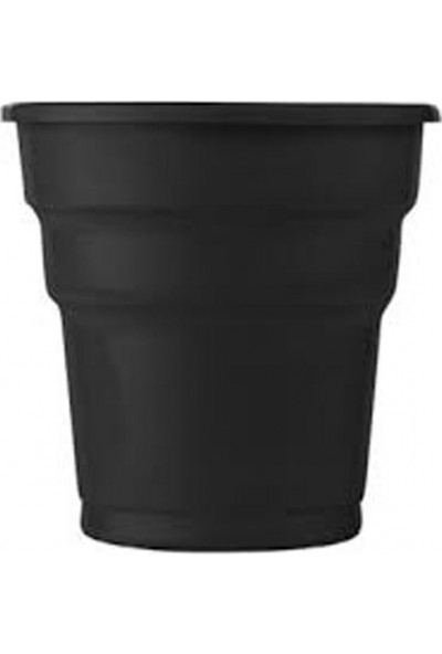 No Name Siyah 25'li Plastik Bardak No Name Siyah 25'li Plastik Bardak