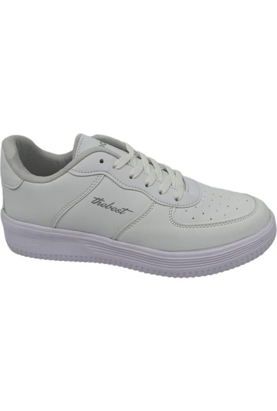 Luttoon 4117 Beyaz Uniseks Günlük Kullanım Spor Ayakkabı