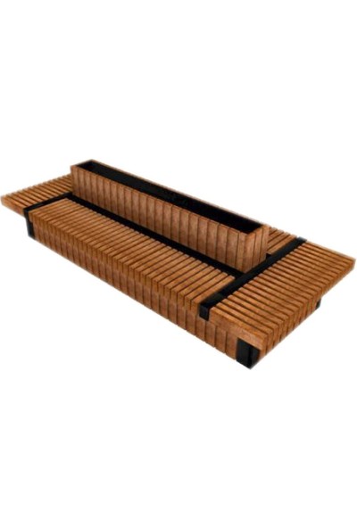 Kristal Nergis Saksılı Bank