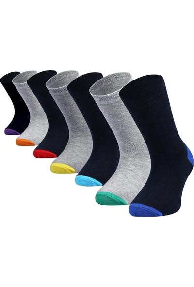 Denizz Store Çocuk 7'li Her Güne Bir Çorap Soket 9-10 Yaş