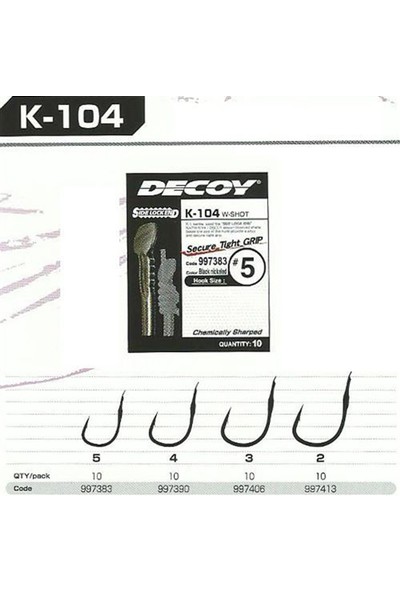 Decoy K-104 W-Shot Kanca Decoy K-104 W-Shot Kanca