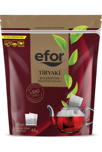 Efor Ihlamur Bardak Poşet Bitki ve Meyve Çayı - 20'li Efor Ihlamur Bardak Poşet Bitki ve Meyve Çayı - 20'li