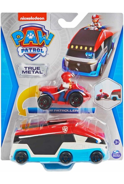 6062573 Paw Patrol True Metal Paw Patroller Takım Aracı