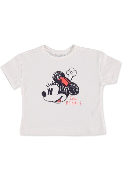 Disney Baby Maceraya Devam Minnie Mouse Kız Bebek Lisanslı Tshirt Disney Baby Maceraya Devam Minnie Mouse Kız Bebek Lisanslı Tshirt