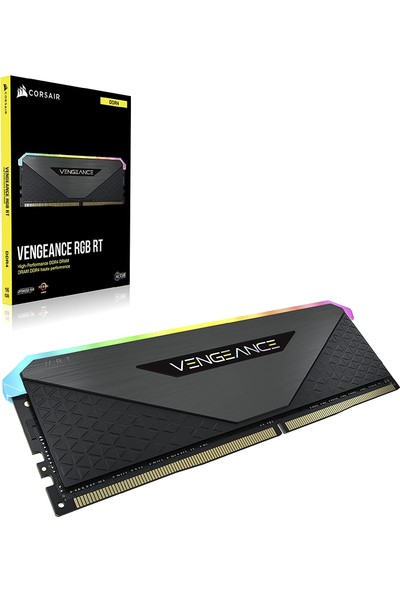 Corsair Vengeance Rgb Rt 32 GB (2 x 16 Gb) Ddr4 3.600MHZ C16 Bellek Corsair Vengeance Rgb Rt 32 GB (2 x 16 Gb) Ddr4 3.600MHZ C16 Bellek