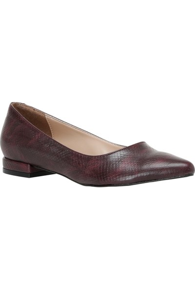 Nine West Negın 2pr Bordo Kadın Babet