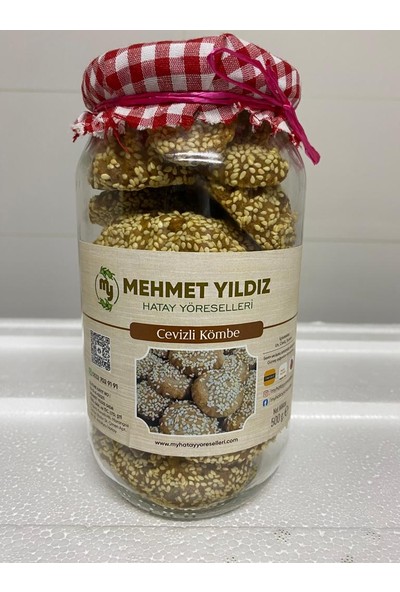 My Hatay Yöreselleri Cevizli Kömbe 500 gr My Hatay Yöreselleri Cevizli Kömbe 500 gr