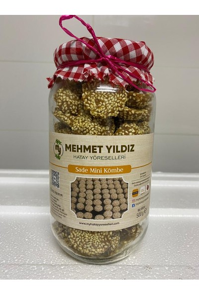 My Hatay Yöreselleri Sade Mini Kömbe 500 gr My Hatay Yöreselleri Sade Mini Kömbe 500 gr