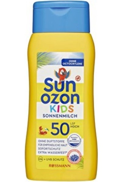 Sunozon Çocuklar Için Güneş Sütü SPF50 200ML Sunozon Çocuklar Için Güneş Sütü SPF50 200ML